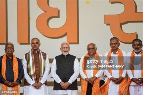 67 Swearing In Ceremony Of Gujarat Chief Minister Narendra Modi Stock