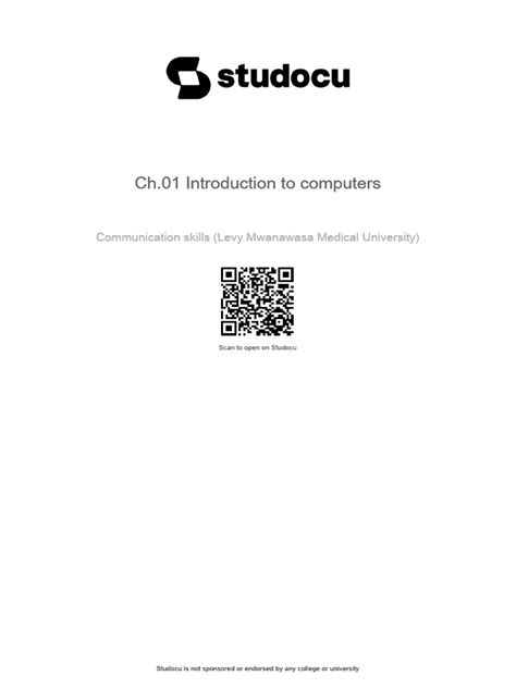 Ch01 Introduction To Computers Pdf Computer Data Storage Application Software