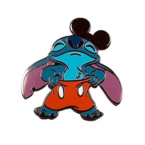 Stitch As Mickey Mouse Lilo And Stitch Disney Fantasy Pins Mickey Mouse His Mischievous Blue