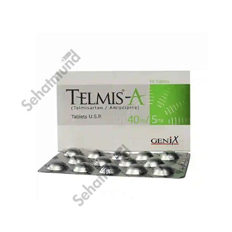 Telmis A Tablets 40 5mg Sehatmund Online Medicine