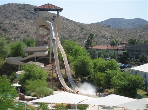 The Oasis Water Slides The Pointe South Mountain Resort Ha Flickr