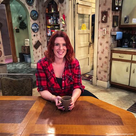 Roseanne Set Visit With Ashley And Company