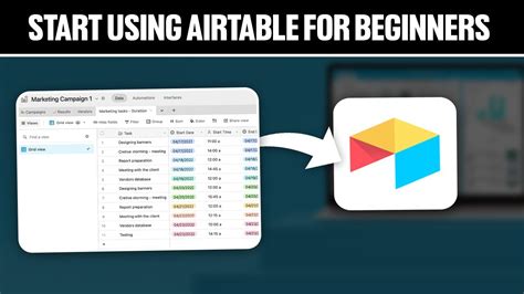 How To Start Using Airtable For Beginners 2025 Full Guide Youtube