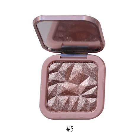 Custom Logo Powder Glitter Highlighter Makeup Glow Face Contour
