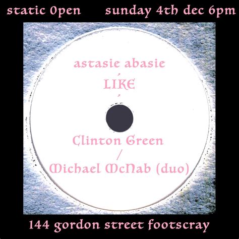 Duo With Michael Mcnab This Sunday Clinton Green