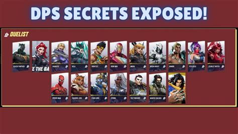 The 3 Dps Rules Every Marvel Rivals Player Needs To Know Yes You Need