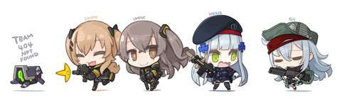 Hk416 Girls Frontline Ump45 Girls Frontline Ump9 Girls