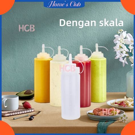 Jual Hcb Botol Squize Saus Refillable Bottle Botol Kecap Botol