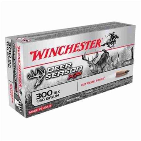 Winchester 300 Blackout Xp 150 Grain Extreme Point 20 Round Box