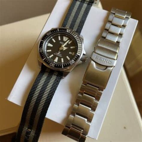 Seiko Srpf03 Prospex Samurai Divers Made In Japan Multiple Straps
