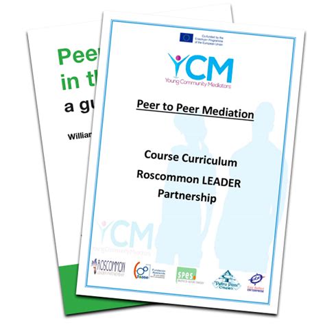 Young Community Mediators Training Kit Conflict Resolution Education Connection