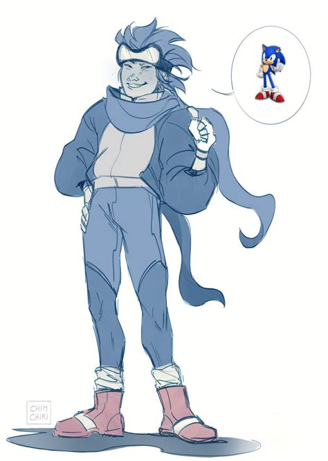 Humanized Sonic By Chimchiri On Deviantart