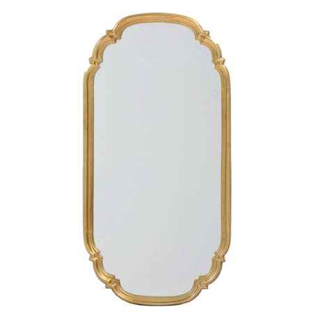 Neoclassical Style Gilt Composite Mirror Late 20th Century Ebth