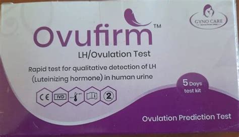 Ovufirm Ovulation Test Kit At ₹ 300box Ovulation Test Kit In