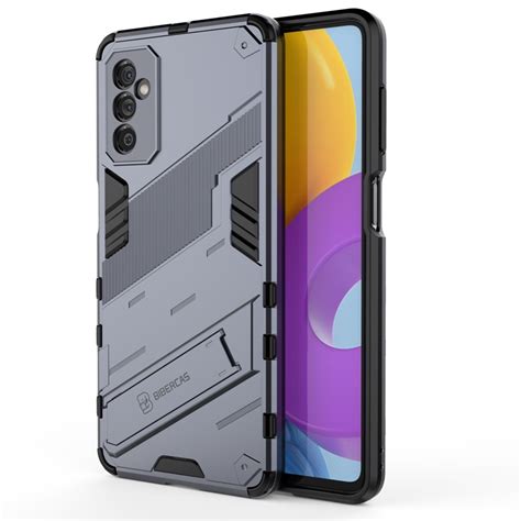เคส Samsung Galaxy M52 5g Case Shockproof พลาสติกแบบแข็ง Armor Stand