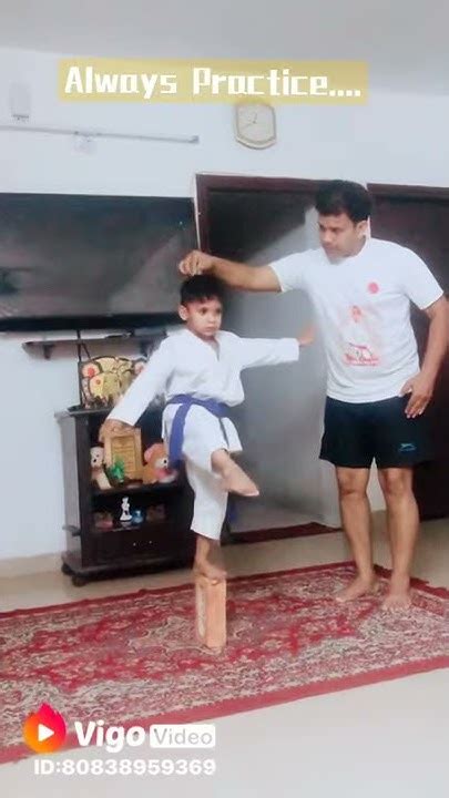 Kick balancing with bricks - YouTube
