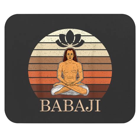 Mahavatar Babaji Hinduism Buddha Peace Master Fitness Poses Mouse Pads Sold By Anjin Gtirani
