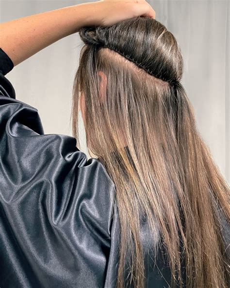 Invisible Hand Tied Beaded Weft Extensions Diy Hair Extensions Beaded Hair Extensions Hair