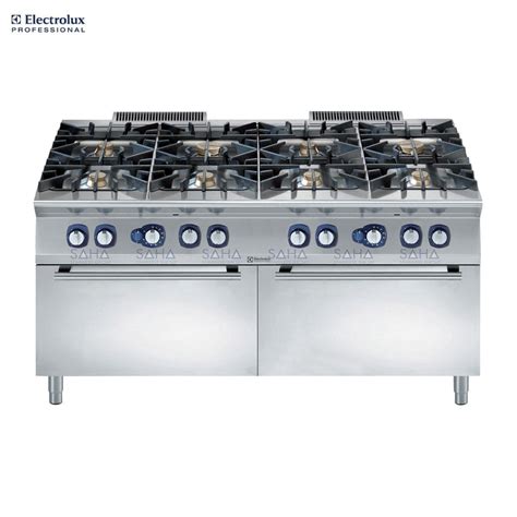 Electrolux 900xp 8 Burner Gas Range On 2 Gas Ovens 391017