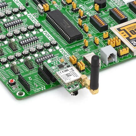 GSM Click Breakout Board For Telit GL GSM GPRS QUAD Module