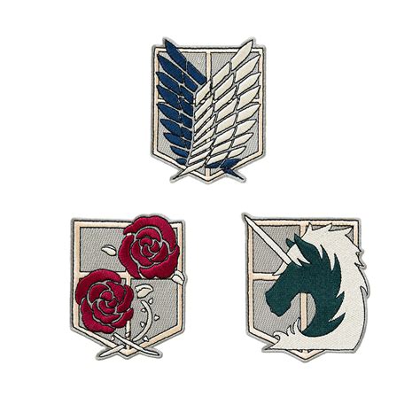 Attack On Titan Scout Patch 3 Delige Set Elbenwald