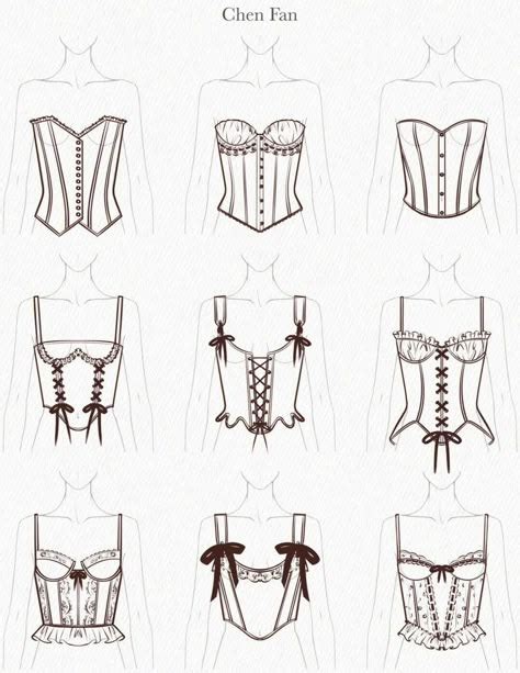Corset Drawing Tutorial