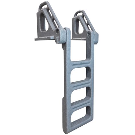 Tommy Docks Flexx Heavy Duty Flip Up 4 Step Dock Ladder Kit Tdfx 207 At