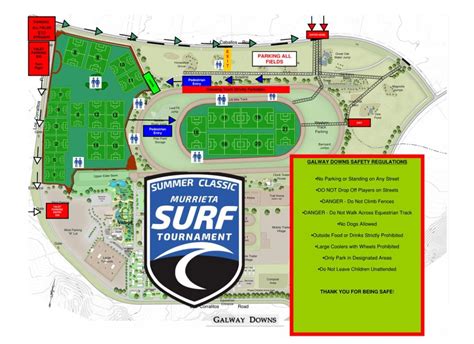 Surf Sports Park Field Map Printable Maps Online