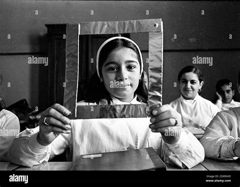 Math Class At Primary School Buenos Aires Argentina April 16 1968