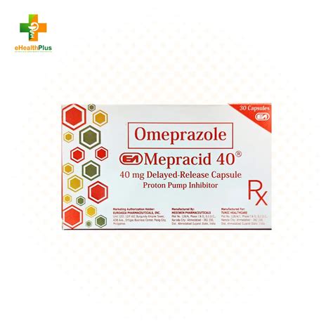 Mepracid 40 Omeprazole 40mg Capsule Ehealthplus Online Pharmacy