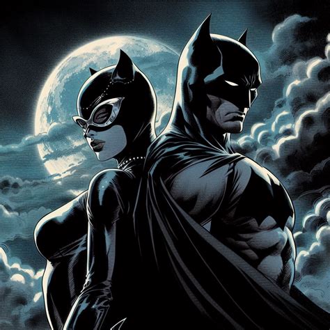 Batman X Catwoman Artificial Intelligence By Marceloluie On Deviantart