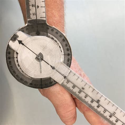 Goniometer For Joint Range Of Motion Measurement 5 Steps With