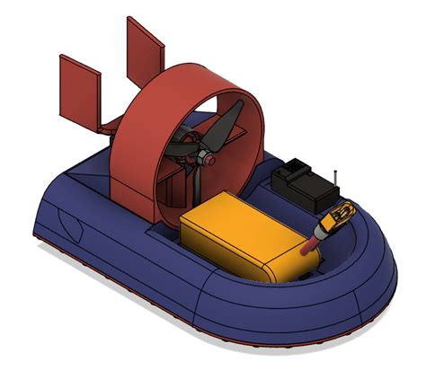 Rc Hovercraft By Dmitrii Tomin Download Free Stl Model Rc Hovercraft By Dmitrii Tomin Download Free Stl Model
