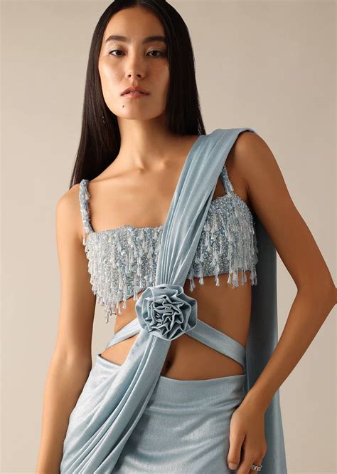 4 Beautiful Belted Blouse Designs Herzindagi
