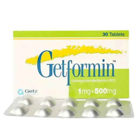 Getformin 1mg Tablet Tablet Pharmacy