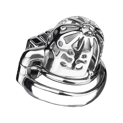 Steel Chastity Cage With Pa Q506055 Chastityall