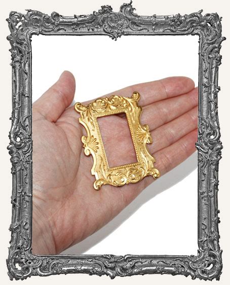 Brass Large Elegant Frame