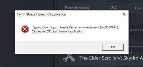 Error Xc B Whith SkyrimSE Exe Launcher Technical Support Skyrim Special Edition