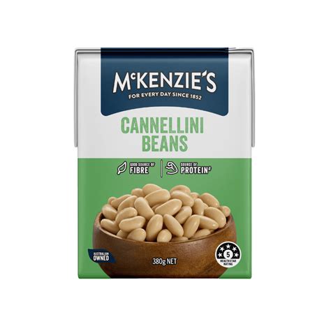 Mckenzies Cannellini Beans In Tetra Pak 380g Mckenzies Foods