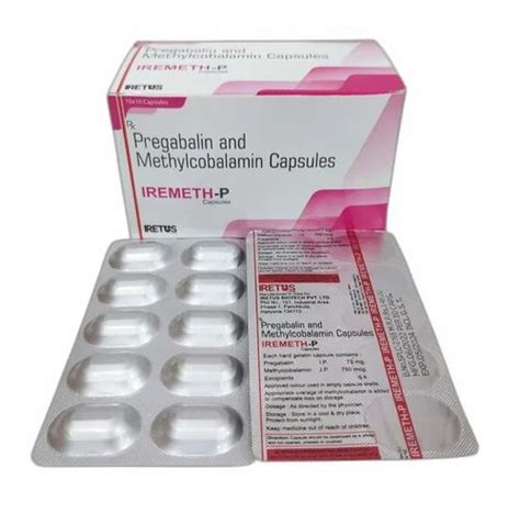 Pregablin Methylcobalamine Capsule 10 X 10 At ₹ 200 Box In Yamuna Nagar Id 2850518952362