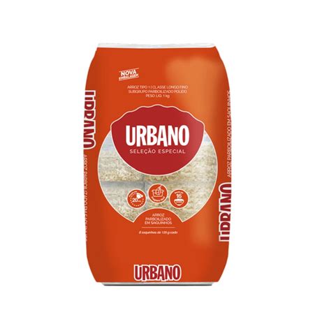 Arroz Parboilizado Tipo 1 Tio Urbano Saquinhos Pacote 1kg Mercantilnovaera