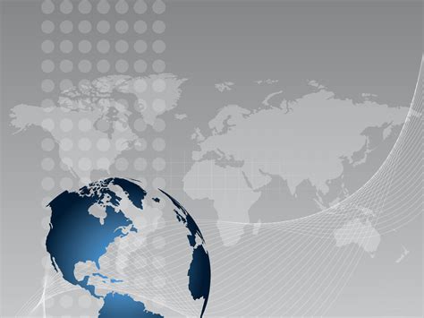 World Map Background For Powerpoint