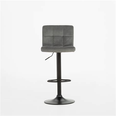 Krzesło Barowe Szare Ullka Agata