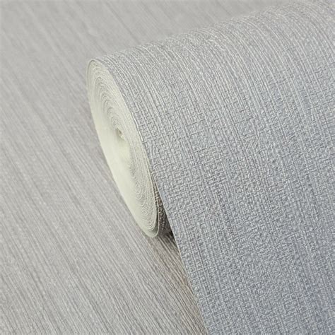 Elegant Light Gray Grasscloth Wallpaper For Modern Interiors