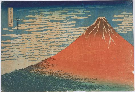 Katsushika Hokusai Fine Wind Clear Morning — 凱風快晴 Japanese Art Open