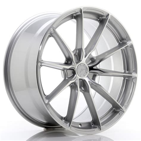 Jr Wheels Jr37 20x10 Et20 45 5h Blank Silver Machined Face Alufelgehr