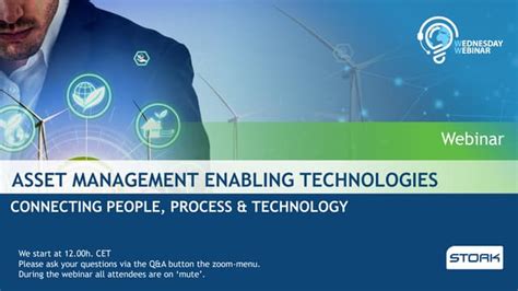 Stork Webinar Asset Management Enabling Technologies Pdf