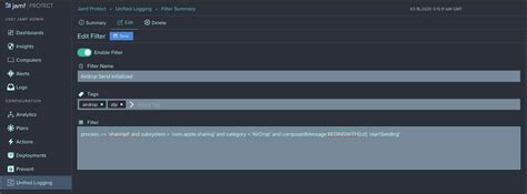 使用 Jamf Protect 阻止潜在的隔空投送传输数据泄露 Solutionkeys