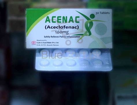 Acenac Tablet 100mg Blue Cart