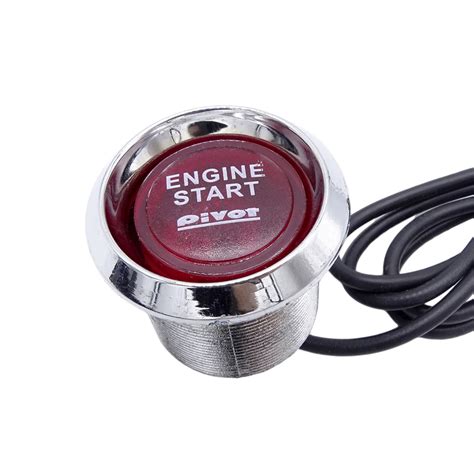 Car Engine Push Start Button Led Light On Off Univ Grandado